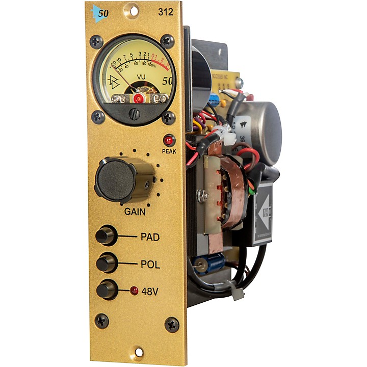 API 312 500 Series Microphone Preamp 50th Anniversary Edition | Guitar ...