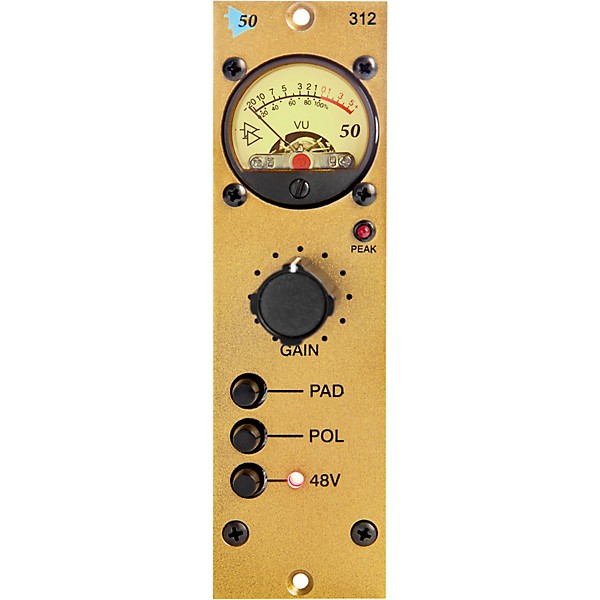 API 312 500 Series Microphone Preamp 50th Anniversary Edition | Guitar ...