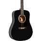 Rogue RA-90 Dreadnought Acoustic Guitar Satin Black | Guitar Center