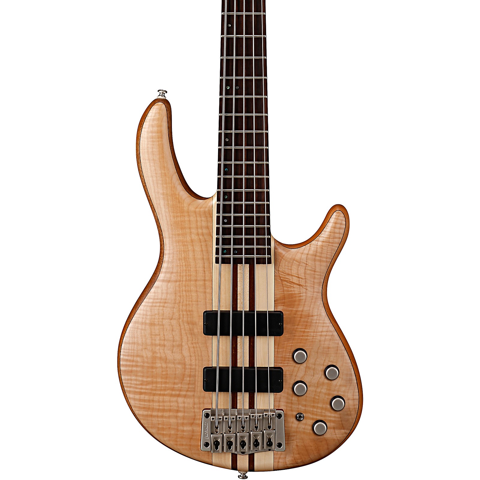 Cort Artisan A5 Plus FMMH Neck-Through 5-String Electric Bass Natural ...