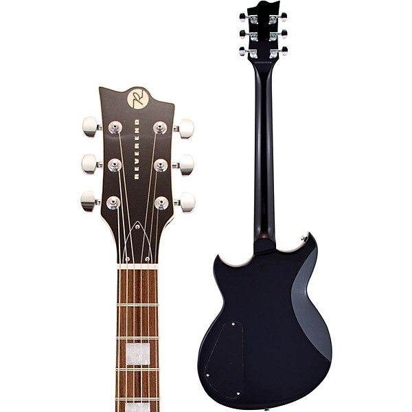 Reverend Sensei JR Electric Guitar Midnight Black | Guitar Center