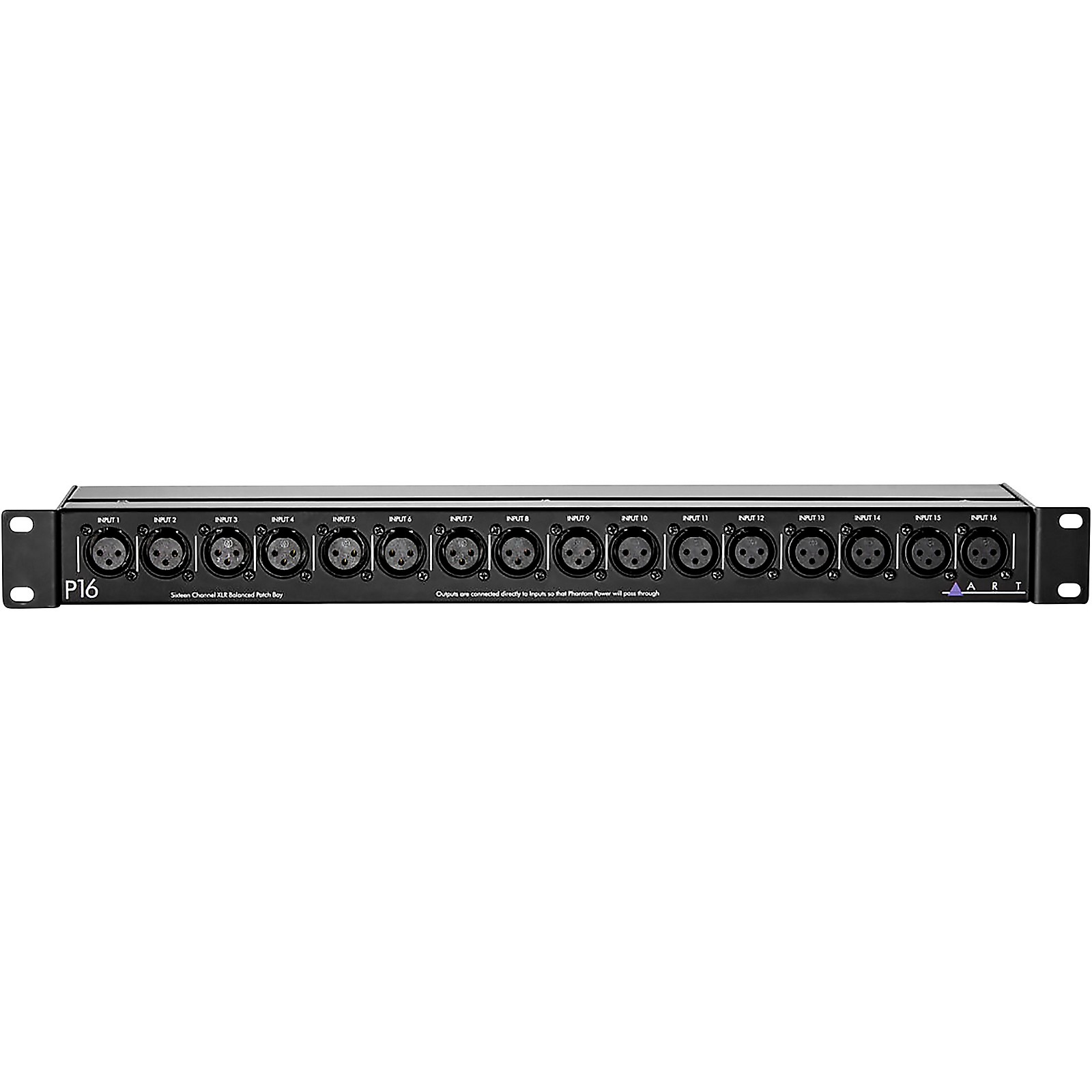 ART P16 16-Channel XLR Balanced Patch Bay | Guitar Center