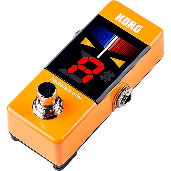 KORG Pitchblack Mini Pedal Tuner in Limited Edition Orange | Guitar Center