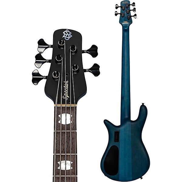 Platinum Spector Euro5 LX 5-String Electric Bass Black & Blue | Guitar ...