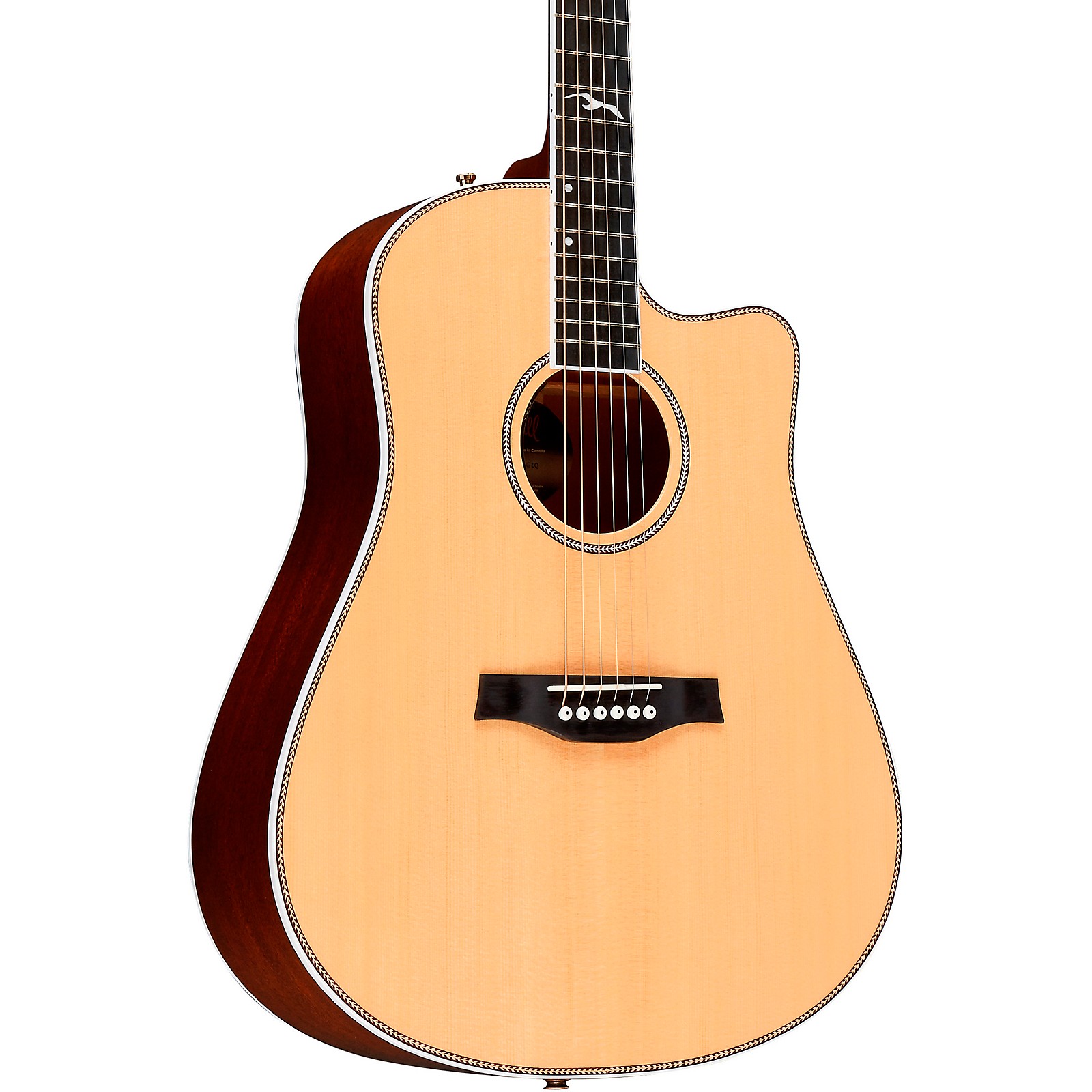 Seagull Artist Mosaic CW HG EQ Acoustic-Electric Guitar Natural ...