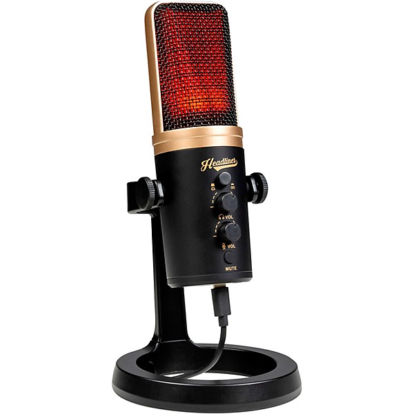 Headliner Roxy Stereo USB Microphone with Dual Condenser Capsules for ...