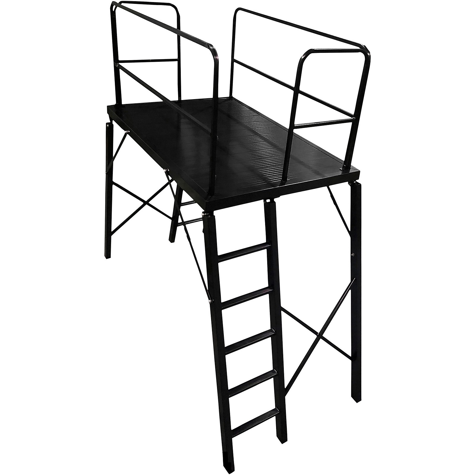 Bearcat 6 Foot Aluminum Top Marching Band Podium Black | Guitar Center