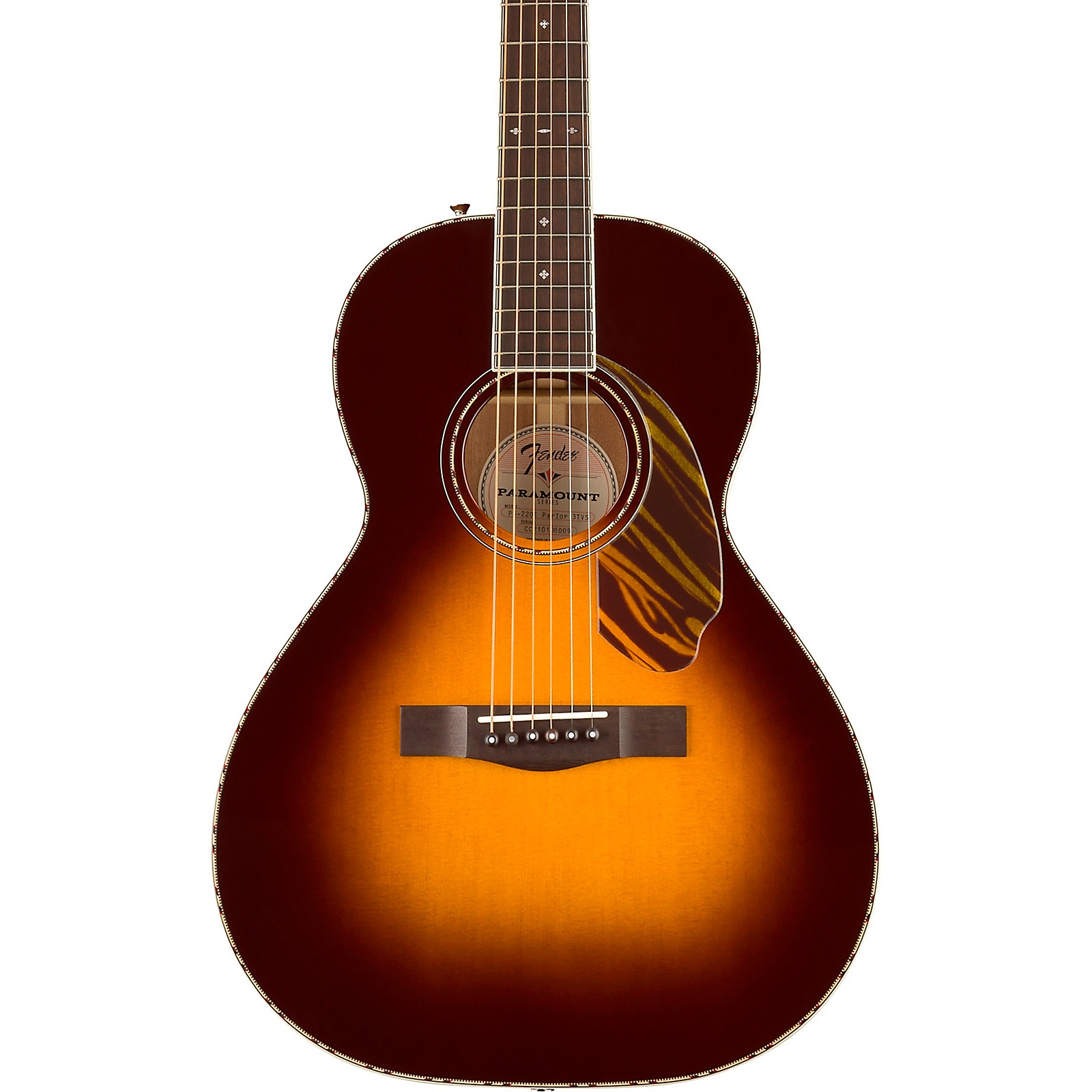 Fender Paramount PS-220E Parlor Acoustic-Electric Guitar 3-Color ...