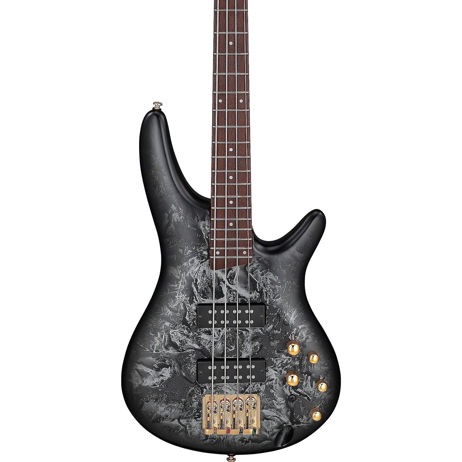 Ibanez SR300EDX Electric Bass Black Ice Frozen Matte | Guitar Center