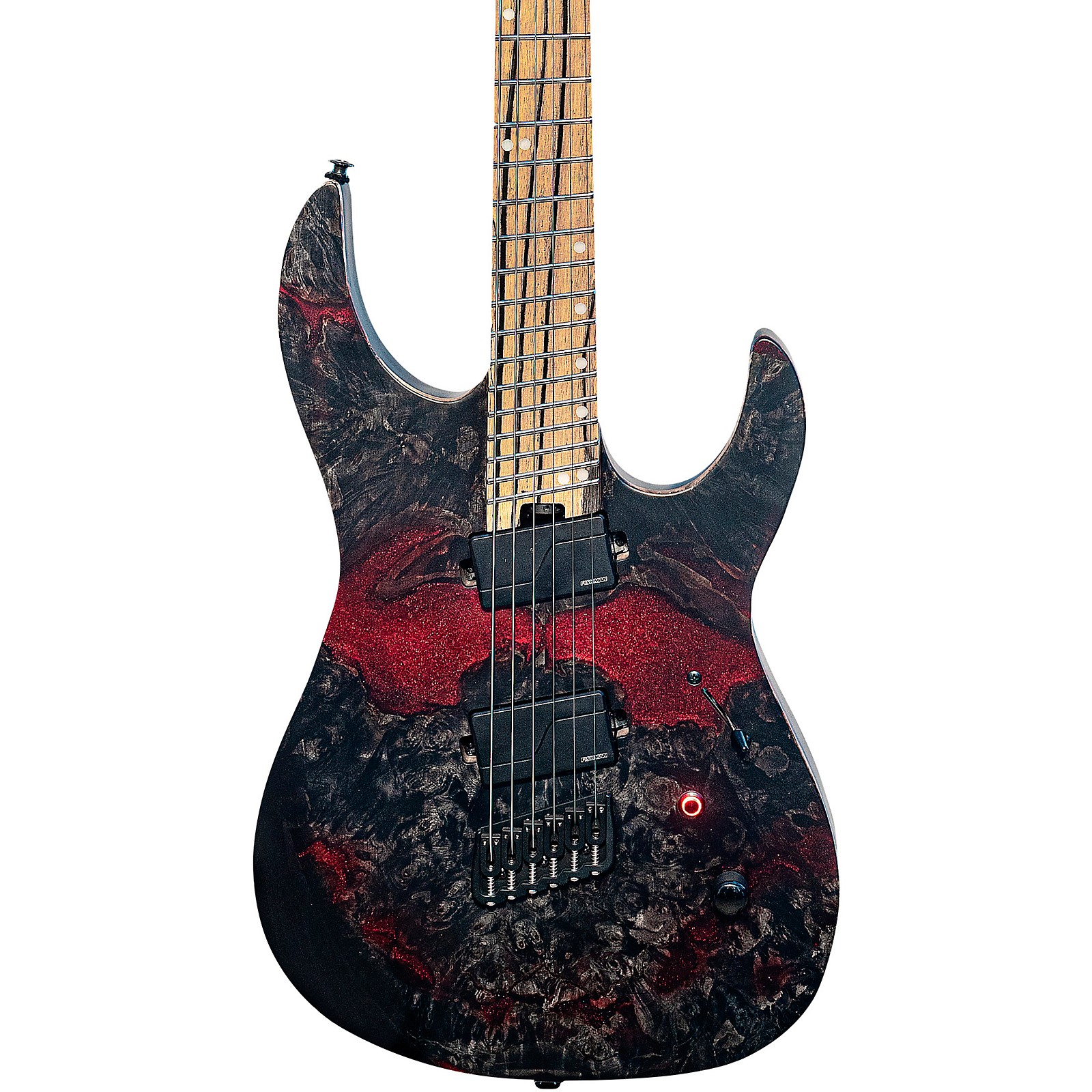 Legator Ninja 6-String Multi-Scale X Series Electric Guitar Black Widow ...