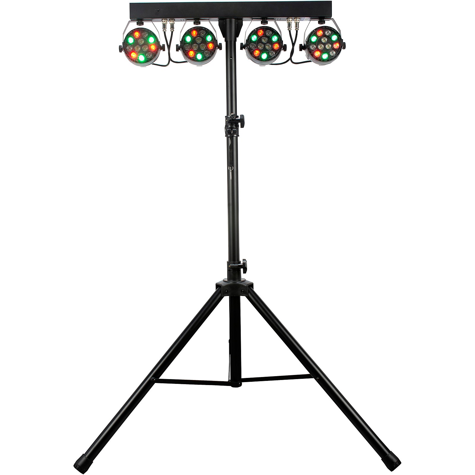 Eliminator Lighting Mini Par Bar Portable LED Lighting System | Guitar ...