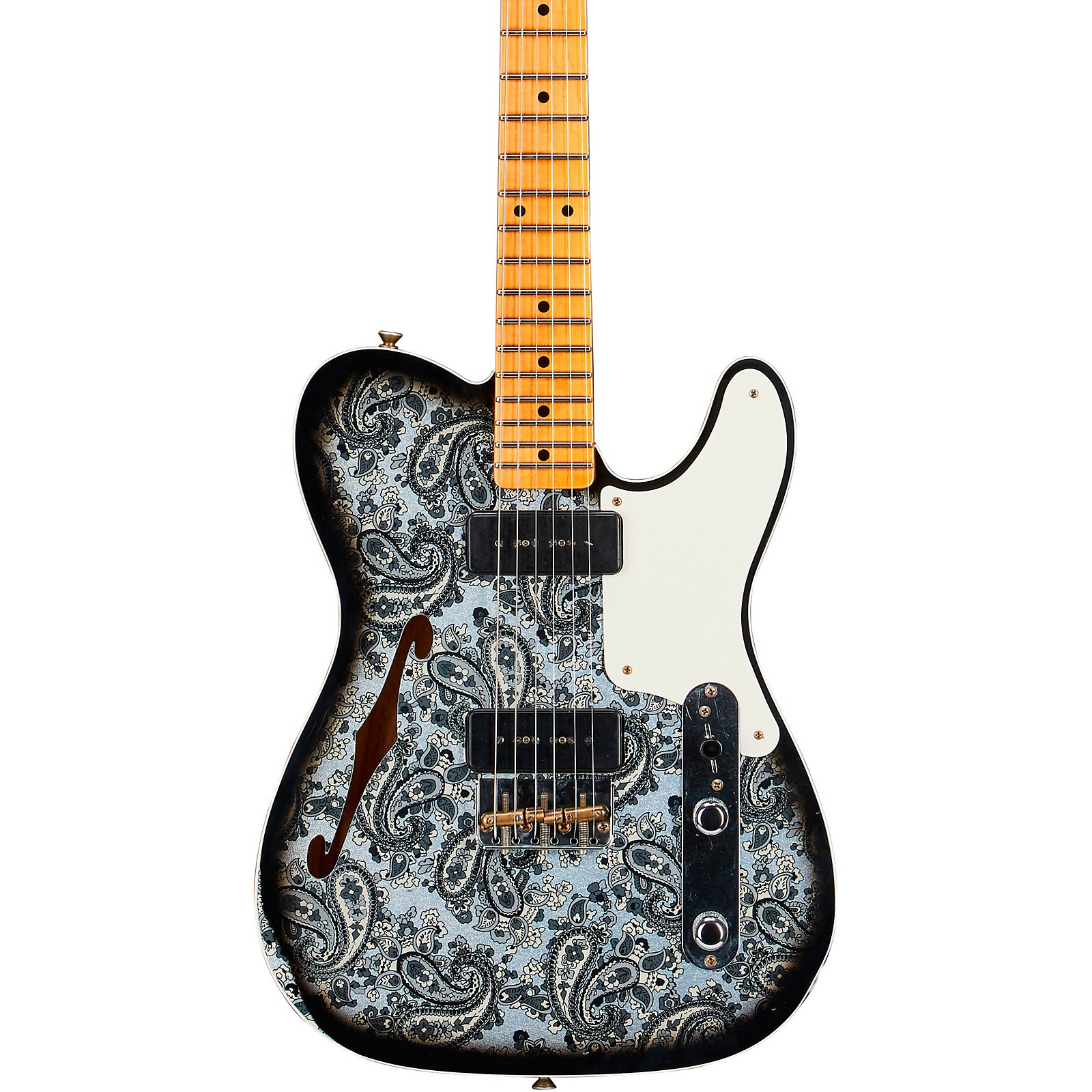 Platinum Fender Custom Shop Black Paisley | Guitar Center