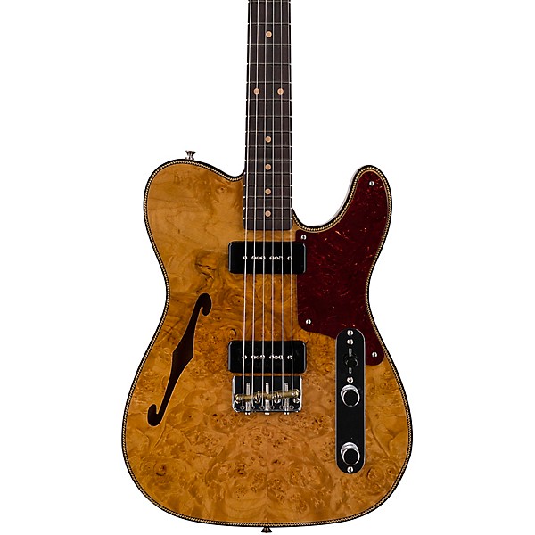 Platinum Fender Custom Shop Artisan Maple Burl Dual P90 Telecaster ...