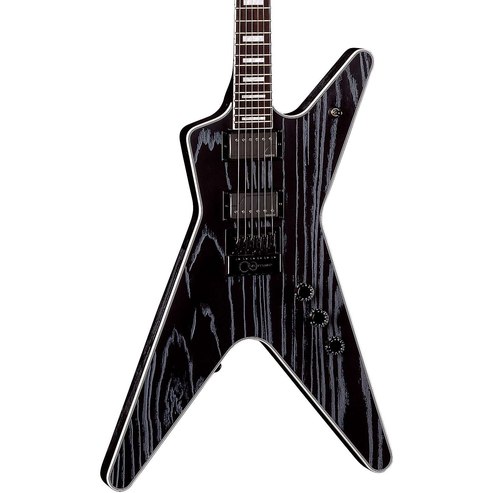 Dean Custom Run #16 ML Electric Guitar Sandblasted Grey | Guitar Center