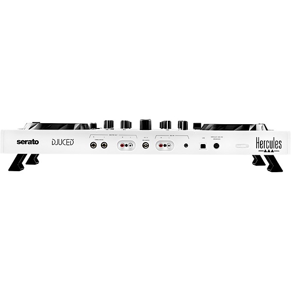 Open Box Hercules DJ DJControl Inpulse 500 White Edition with Case and ...
