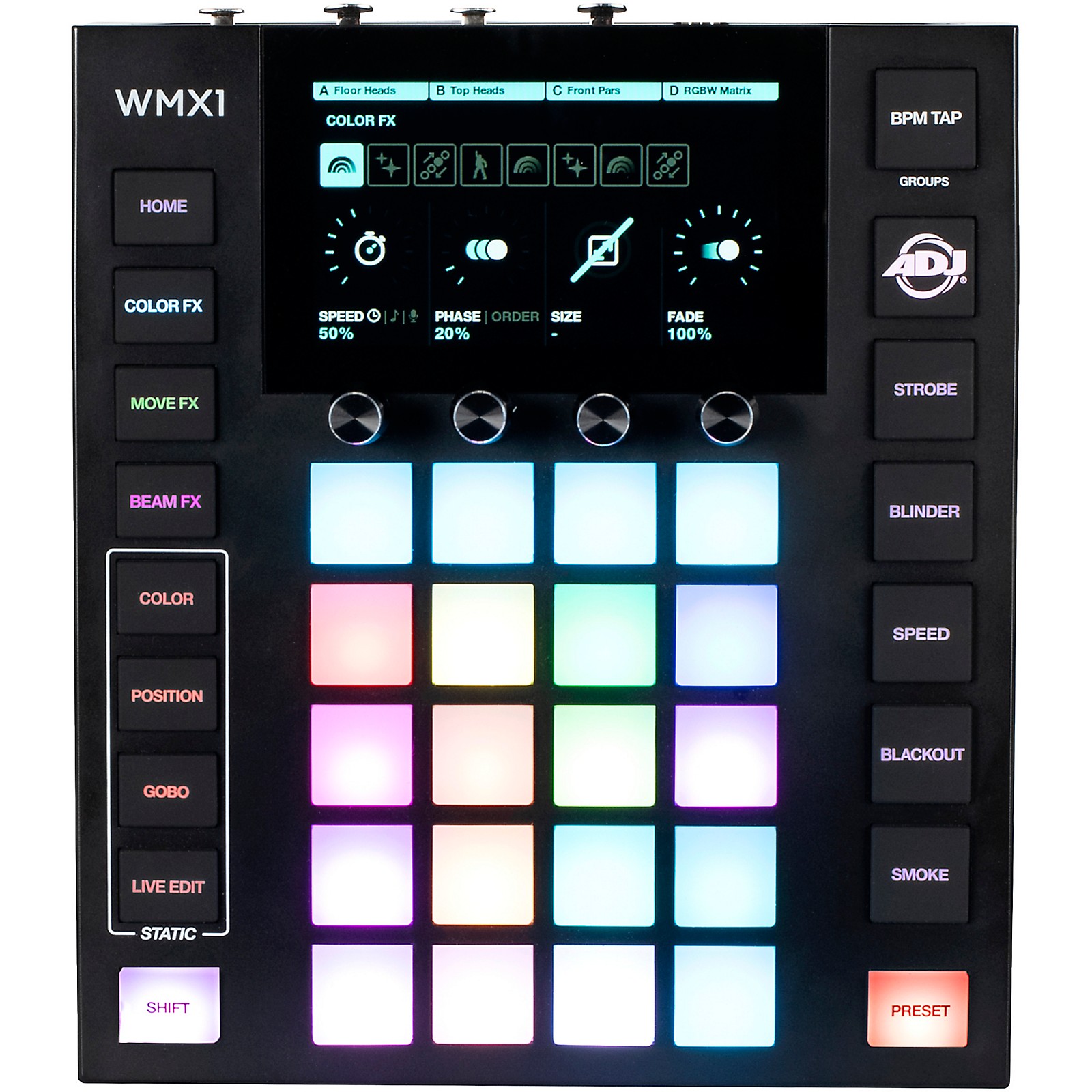 American DJ WMX1 Wolfmix Standalone Lighting Control System | Guitar Center