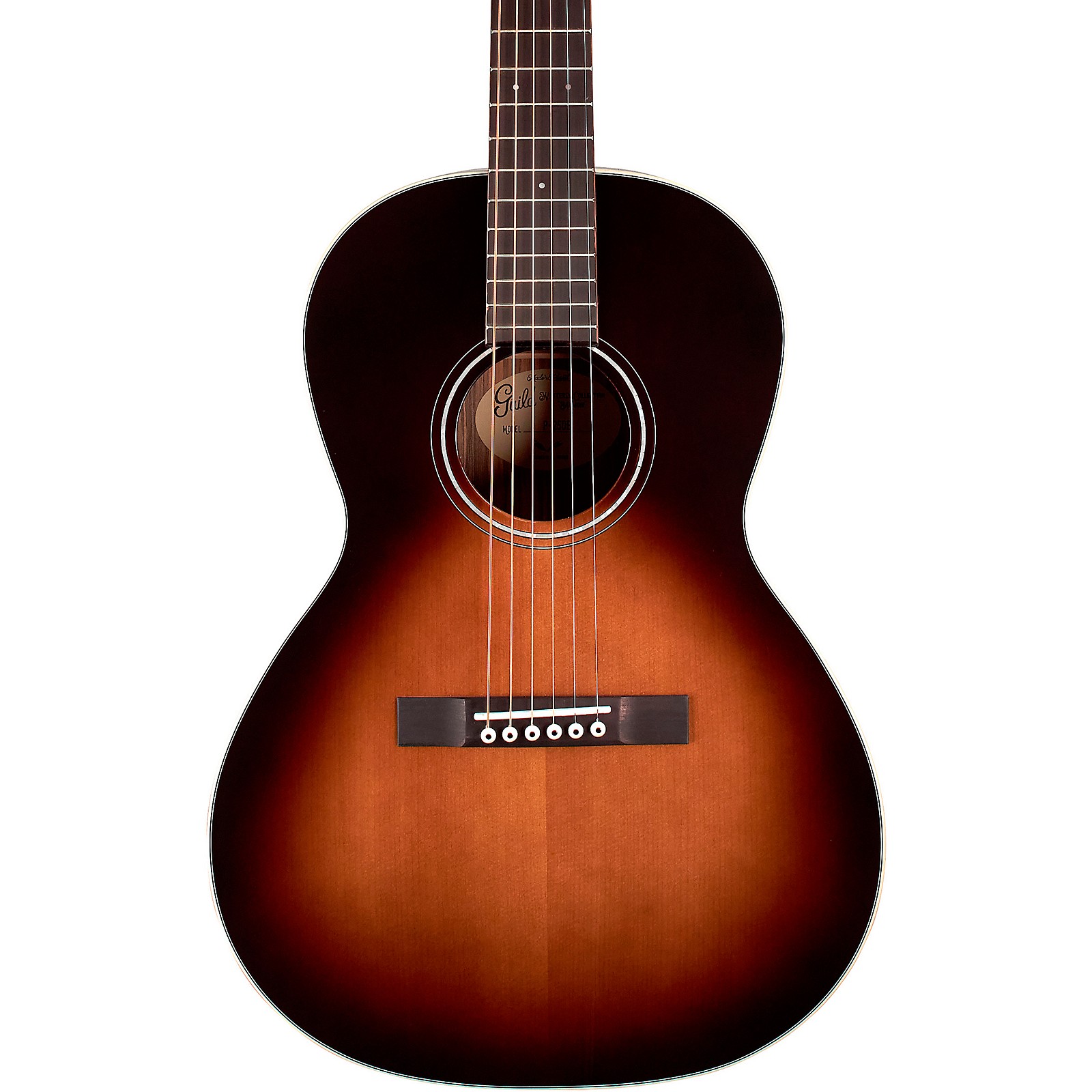 Guild P-250E Memoir 14 Fret Parlor Acoustic-Electric Guitar Vintage ...