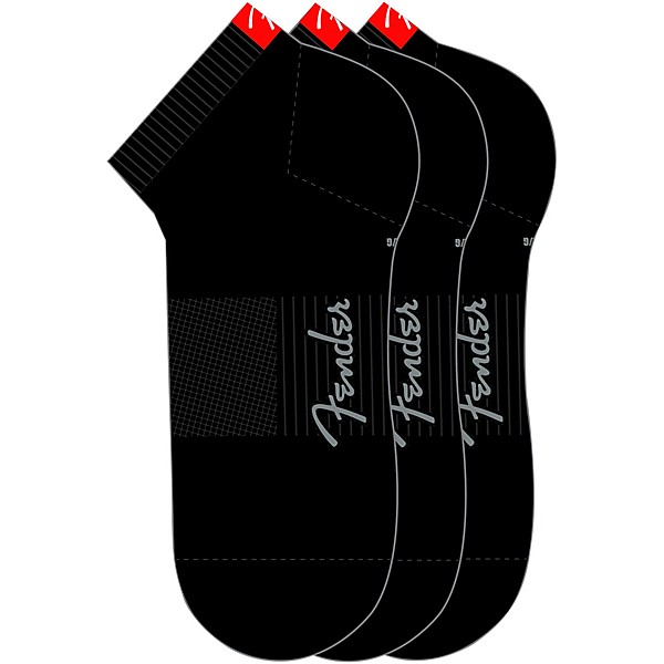 Perri's Fender The Icon Back Tab Liner Socks Black | Guitar Center