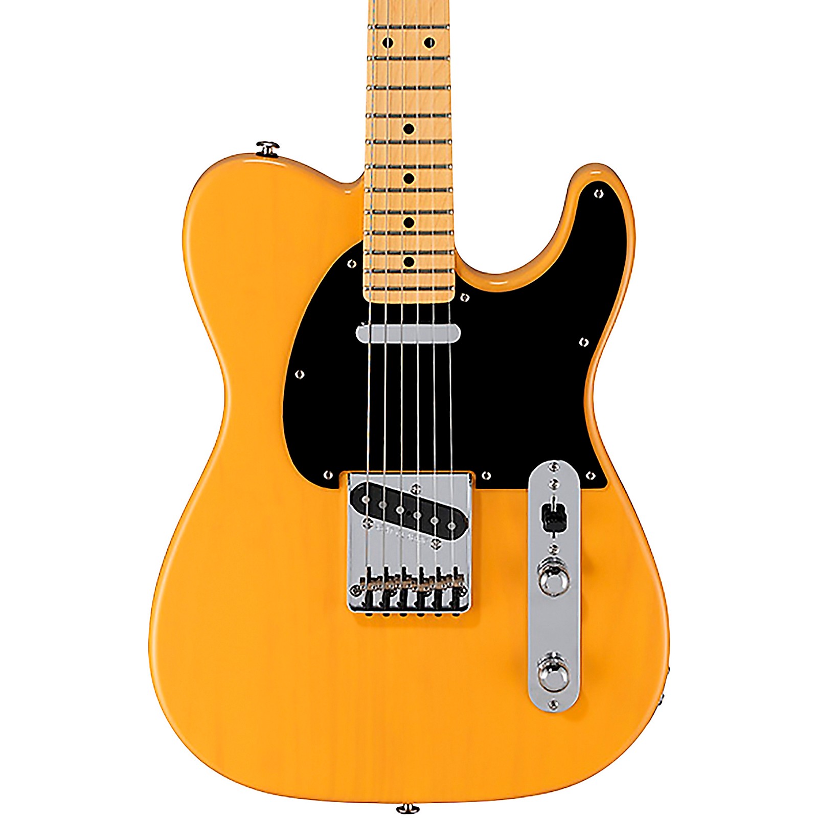 G&L Fullerton Deluxe ASAT Classic Alnico Electric Guitar Butterscotch ...