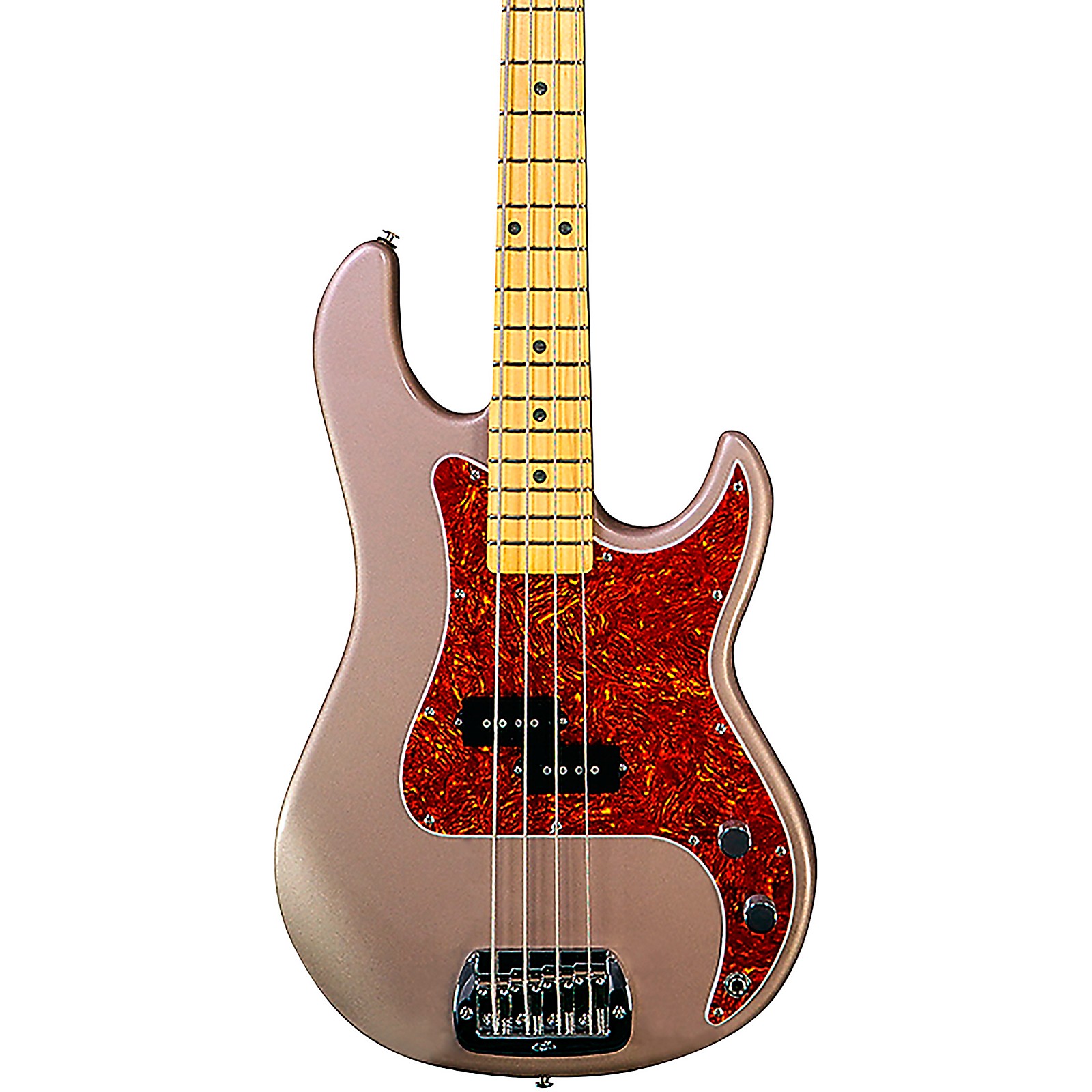 G&L Fullerton Deluxe LB-100 Electric Bass Shoreline Gold | Guitar Center