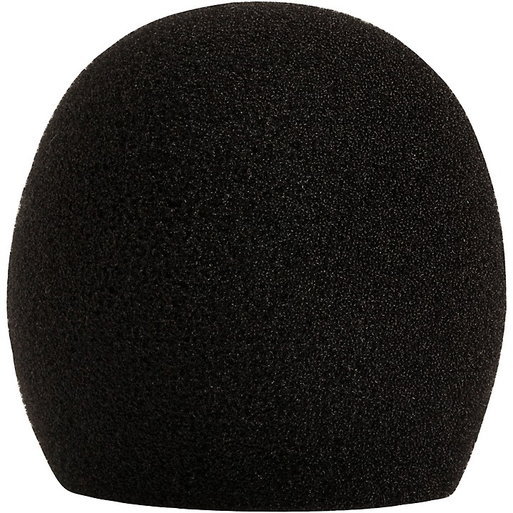 Shure A58WS Foam Windscreen for All Shure Ball Type Microphones Black ...