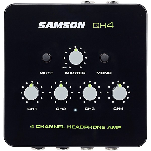 Samson QH4 4-Channel Headphone Amplifier | Guitar Center