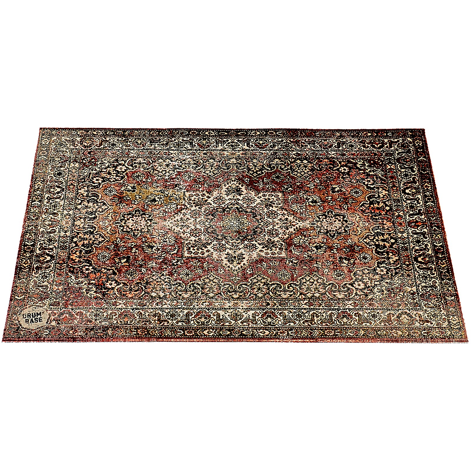 DRUMnBASE Vintage Persian Style Stage Rug Classic Worn 4.26 x 3 ft ...