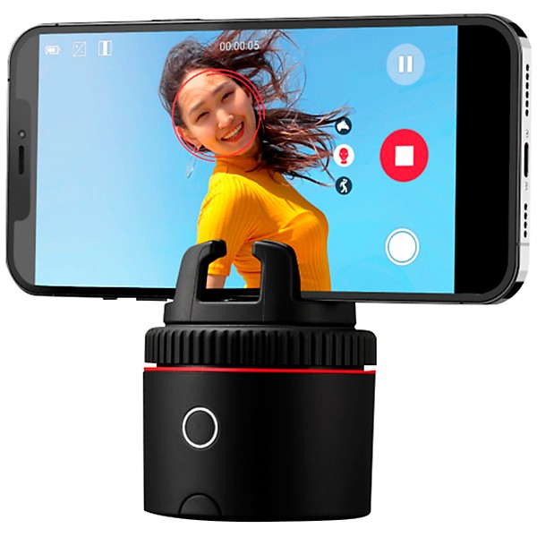 Pivo Pod One Interactive Auto-Tracking Smartphone Mount Black | Guitar ...