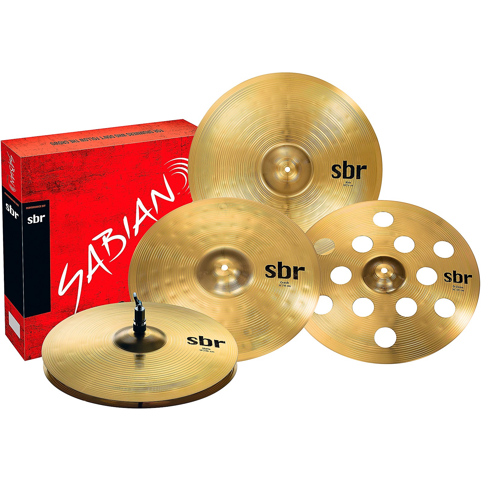 SABIAN SBR Performance Pack With 16" O-Zone Crash | Guitar Center