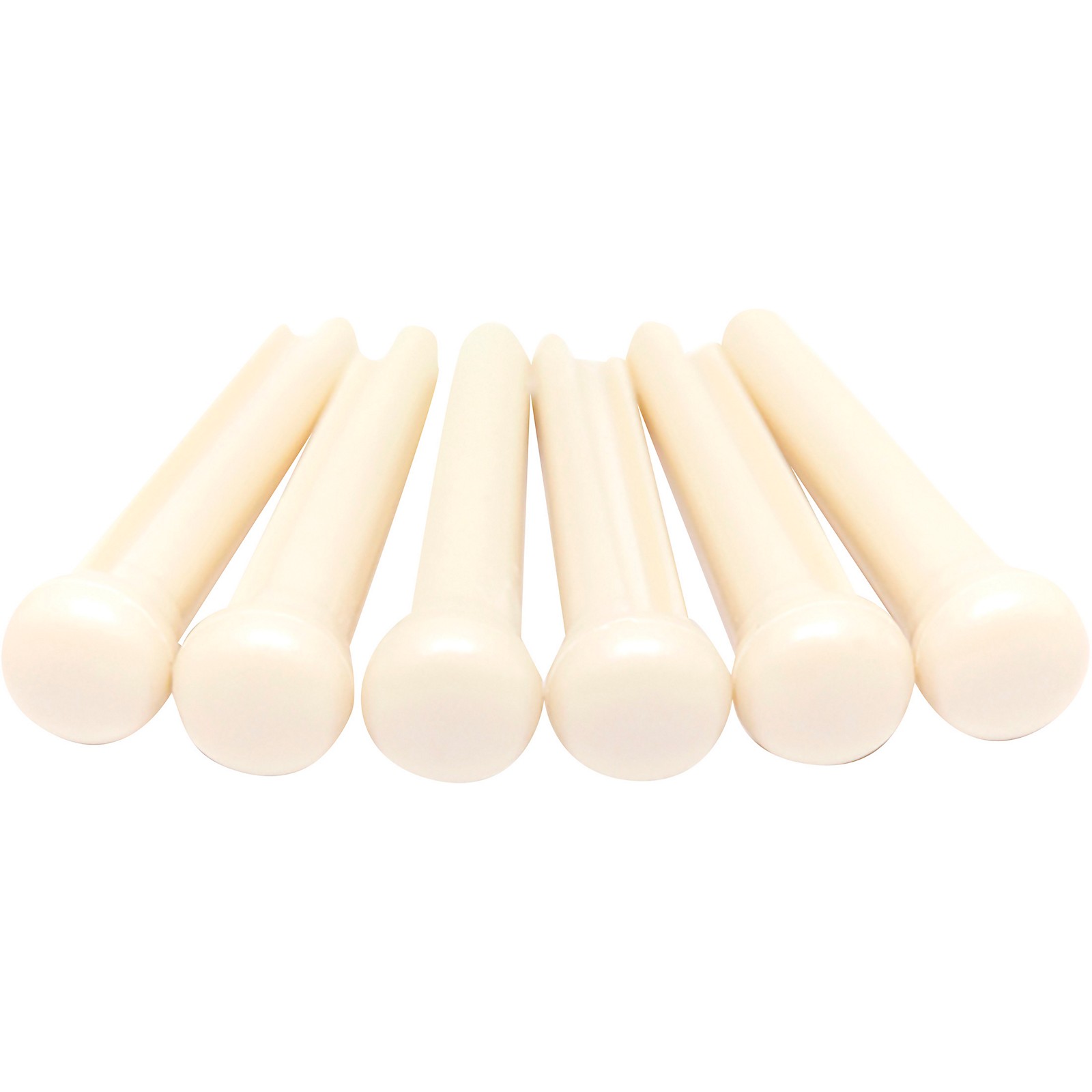 Graph Tech PP-1100-01 TUSQ Traditional Style Bridge Pins Set White ...