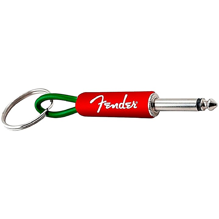 Fender Holiday Keychain - Red/White/Green | Guitar Center