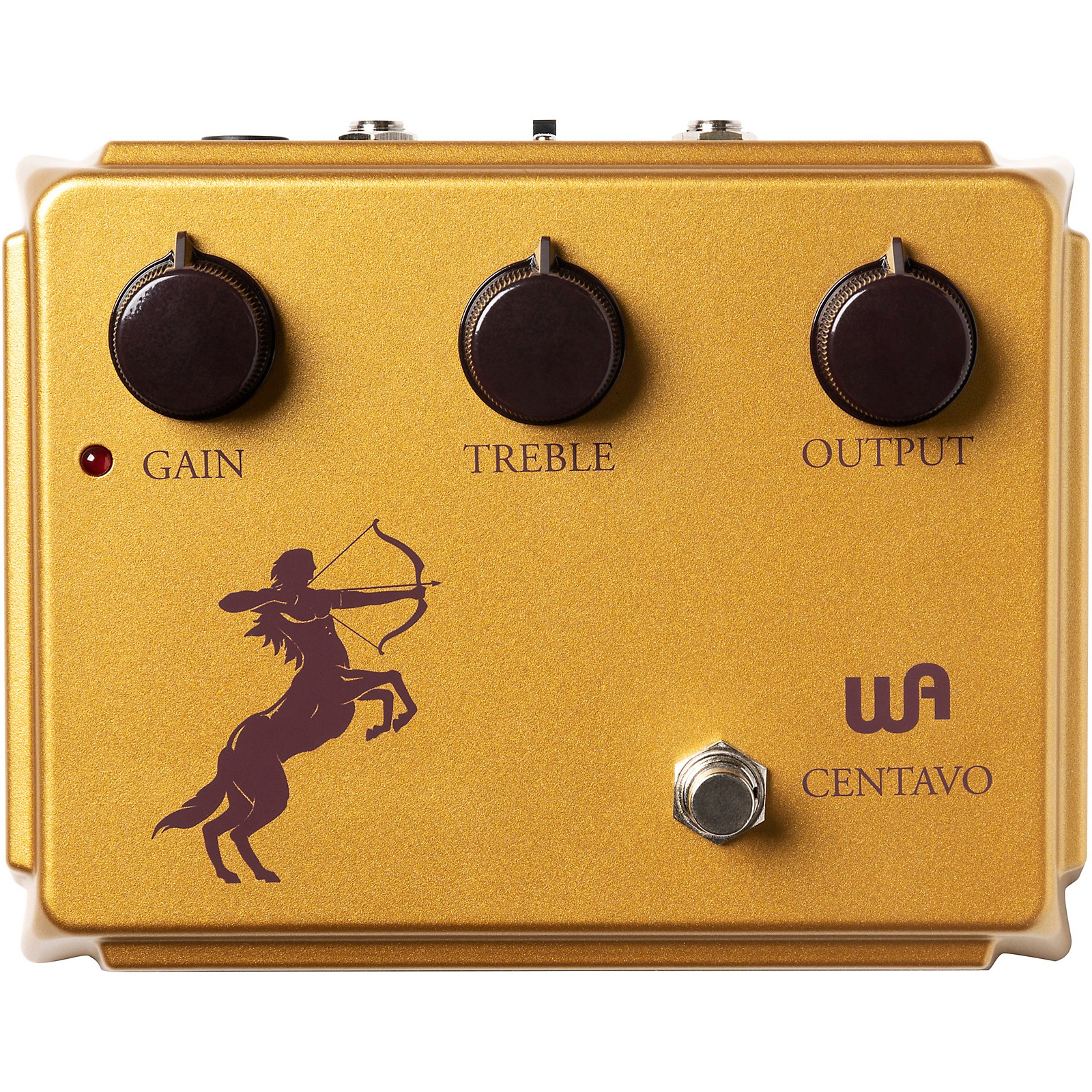 Warm Audio WA-CV Centavo Overdrive Guitar Effects Pedal Gold | Guitar ...