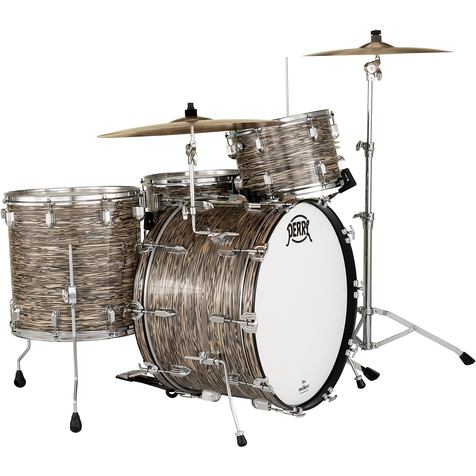 Pearl President Series 3-Piece Shell Pack with 24 in. Bass Drum Desert ...