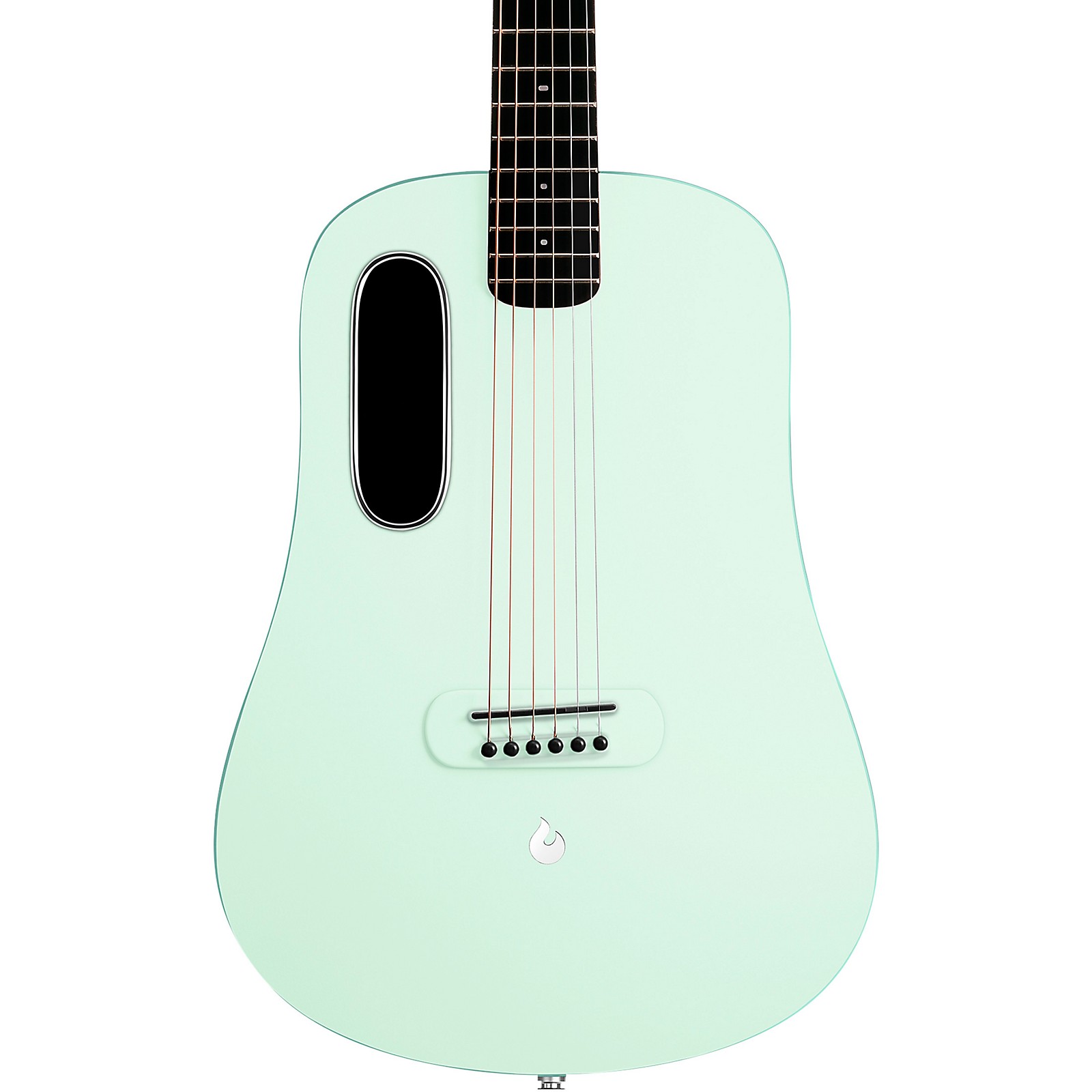 LAVA MUSIC Blue Lava Touch Acoustic-Electric Guitar With Airflow Bag ...