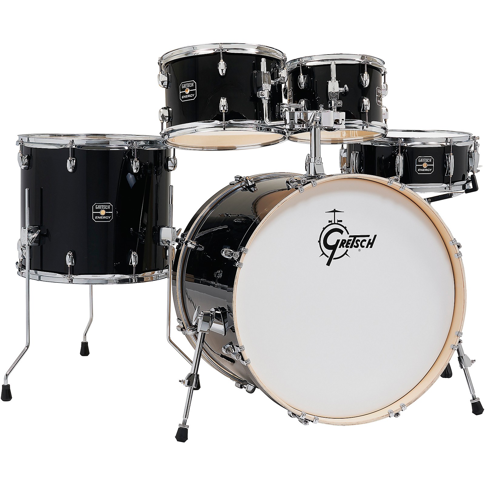 Gretsch Drums Energy 5-Piece Shell Pack Black | Guitar Center