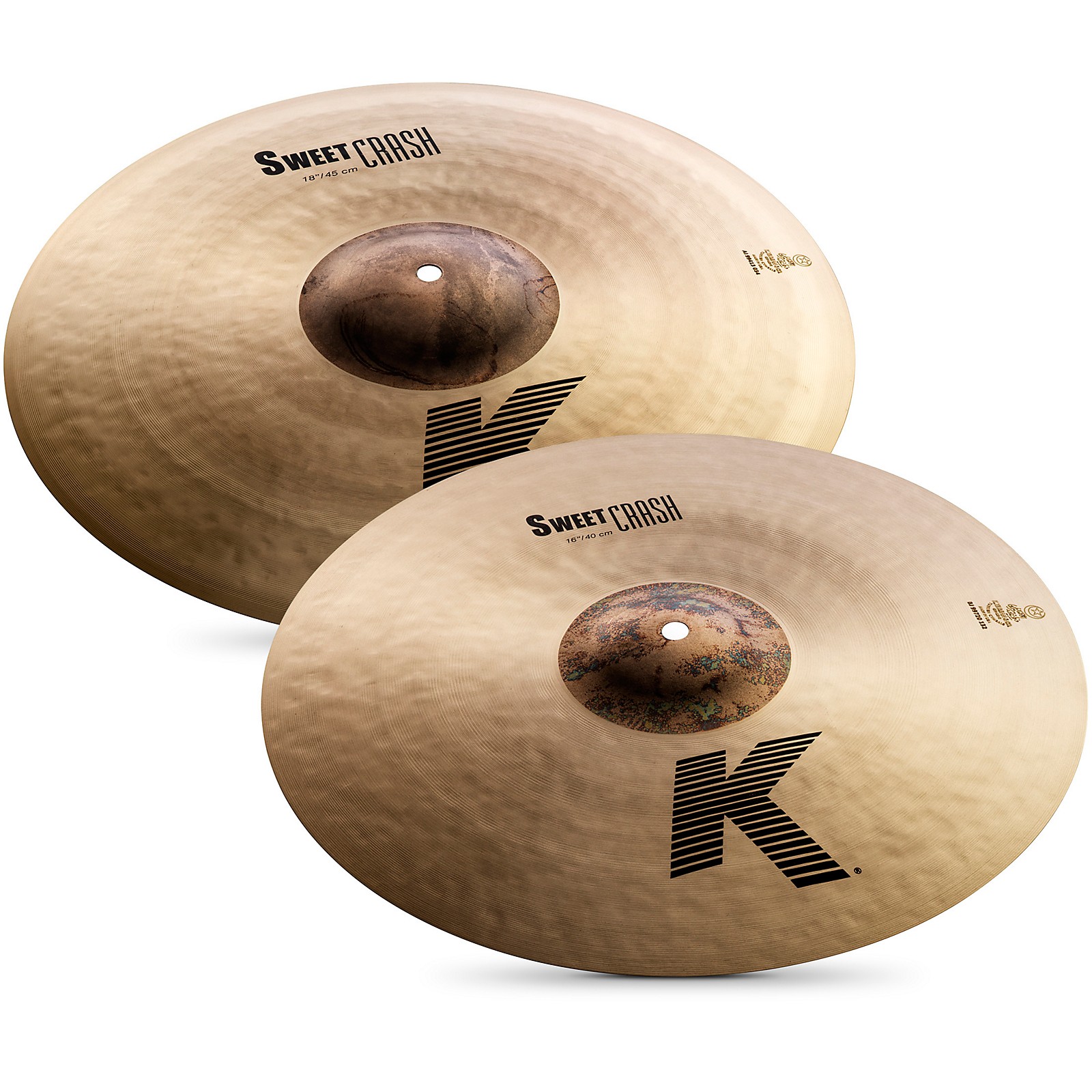 Zildjian K Sweet 16" and 18" Crash Cymbal Bundle | Guitar Center
