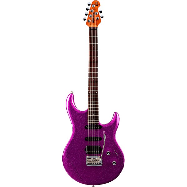 Platinum Ernie Ball Music Man Luke 3 HSS Electric Guitar Fuchsia ...