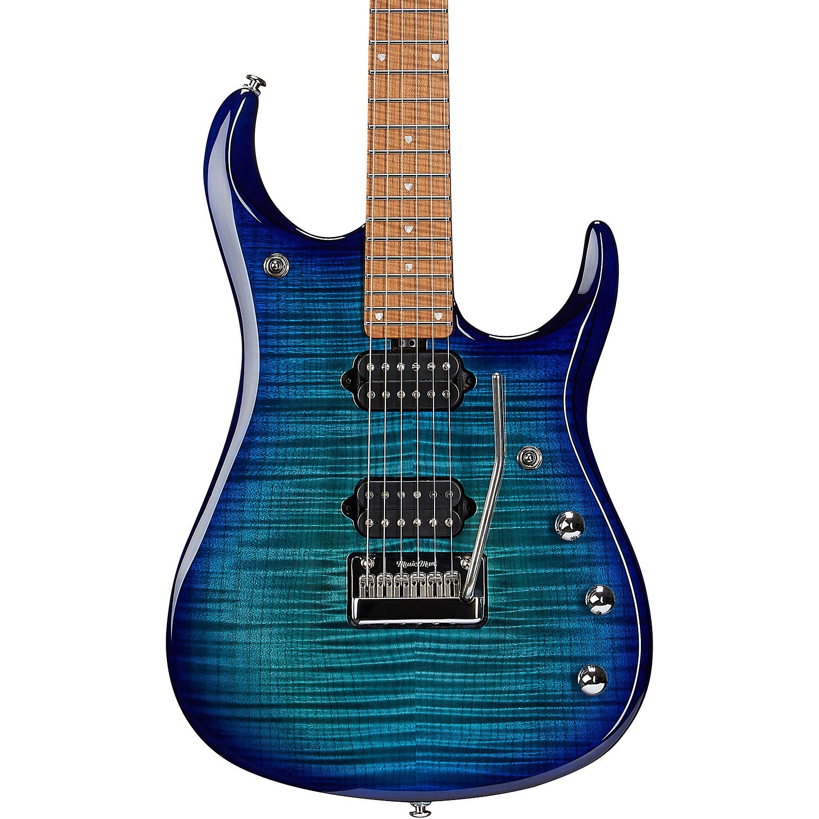 Platinum Ernie Ball Music Man JP15 Flamed Maple Top Electric Guitar ...