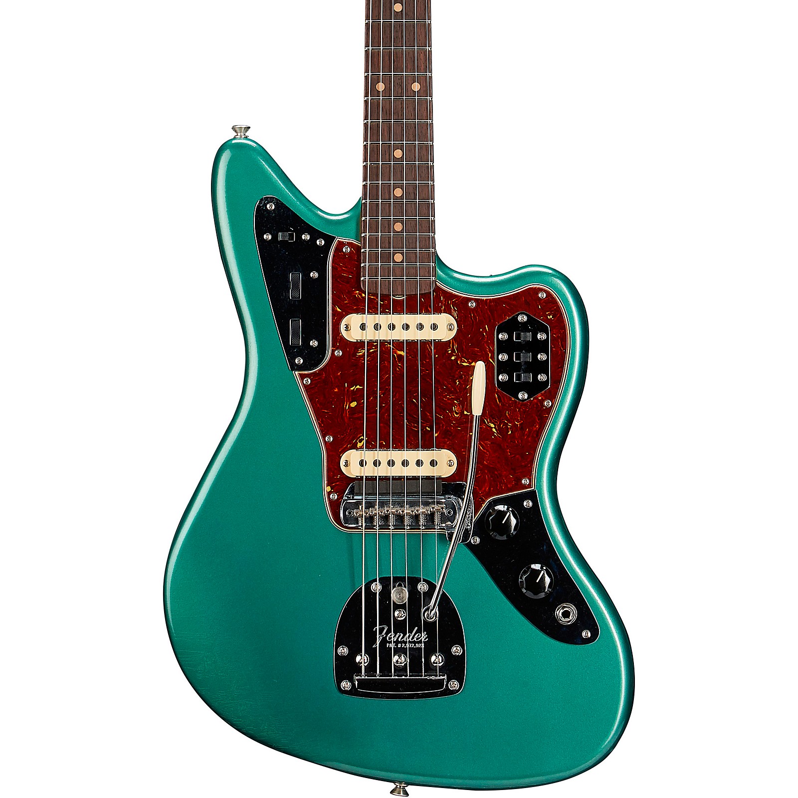 Platinum Fender Custom Shop Aged Sherwood Green Metallic | Guitar Center