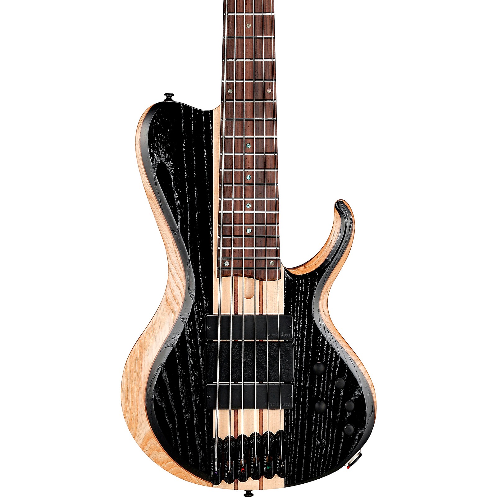 Ibanez BTB866SC 6-String Electric Bass Weathered Black Low Gloss ...