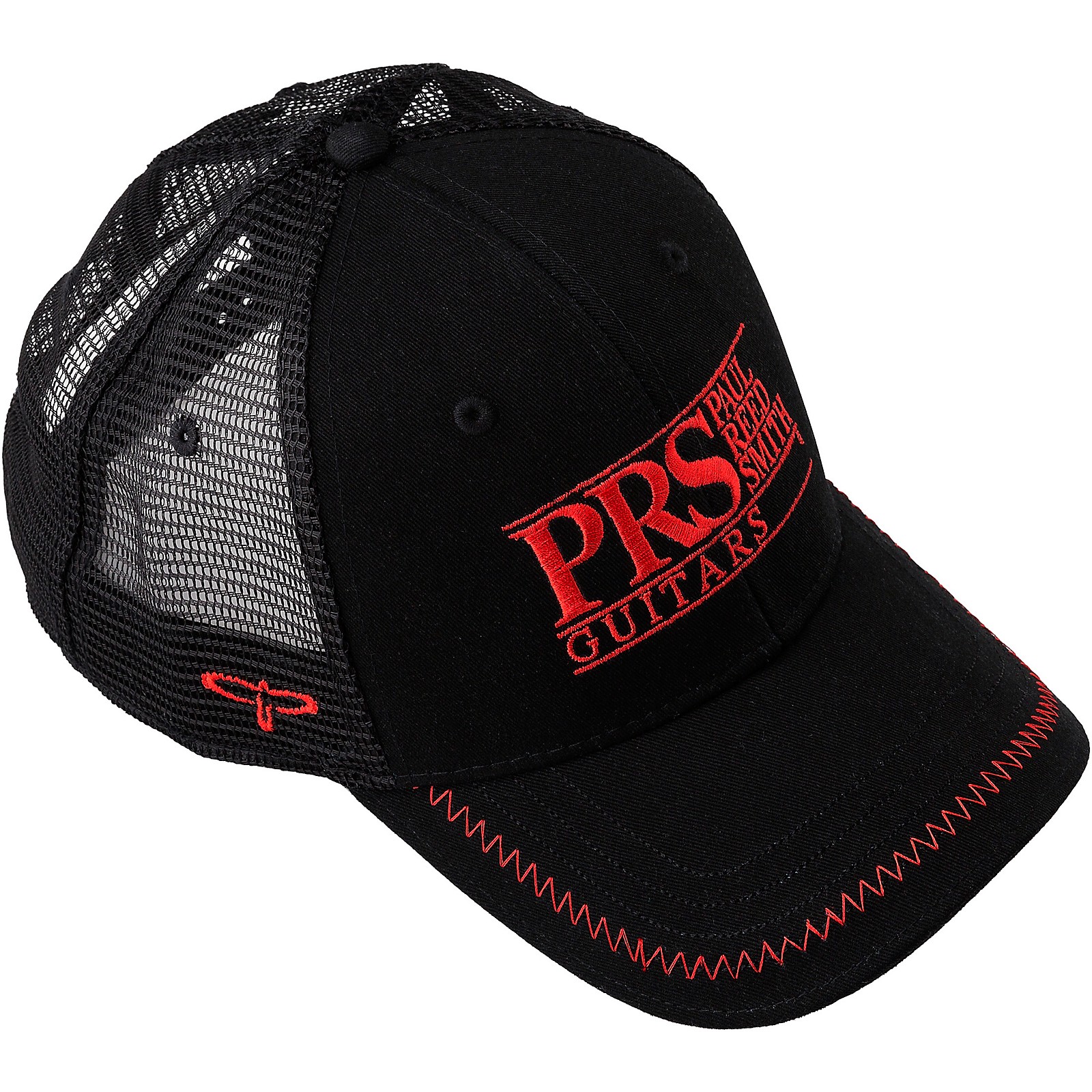 PRS PRS Block Logo Red Trucker Hat | Guitar Center
