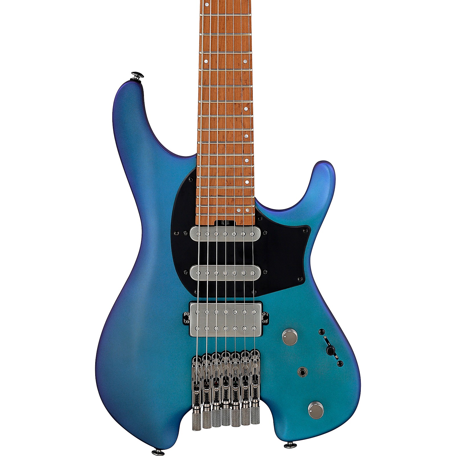 Ibanez Q547 7-String Electric Guitar Blue Chameleon Metallic Matte ...
