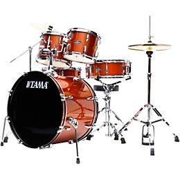 TAMA Stagestar 5-Piece Complete Drum Set with 22" Bass Drum Scorched ...