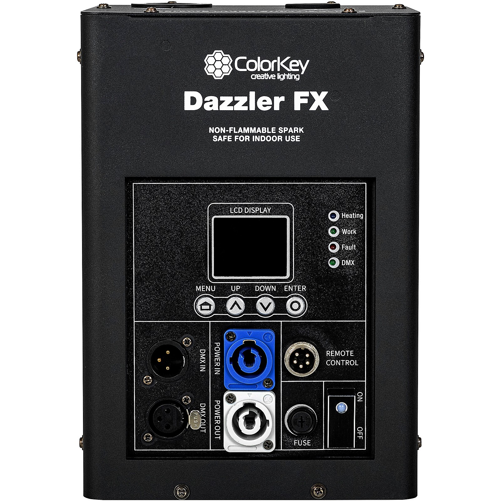 ColorKey Dazzler FX Cold Spark Machine Black | Guitar Center