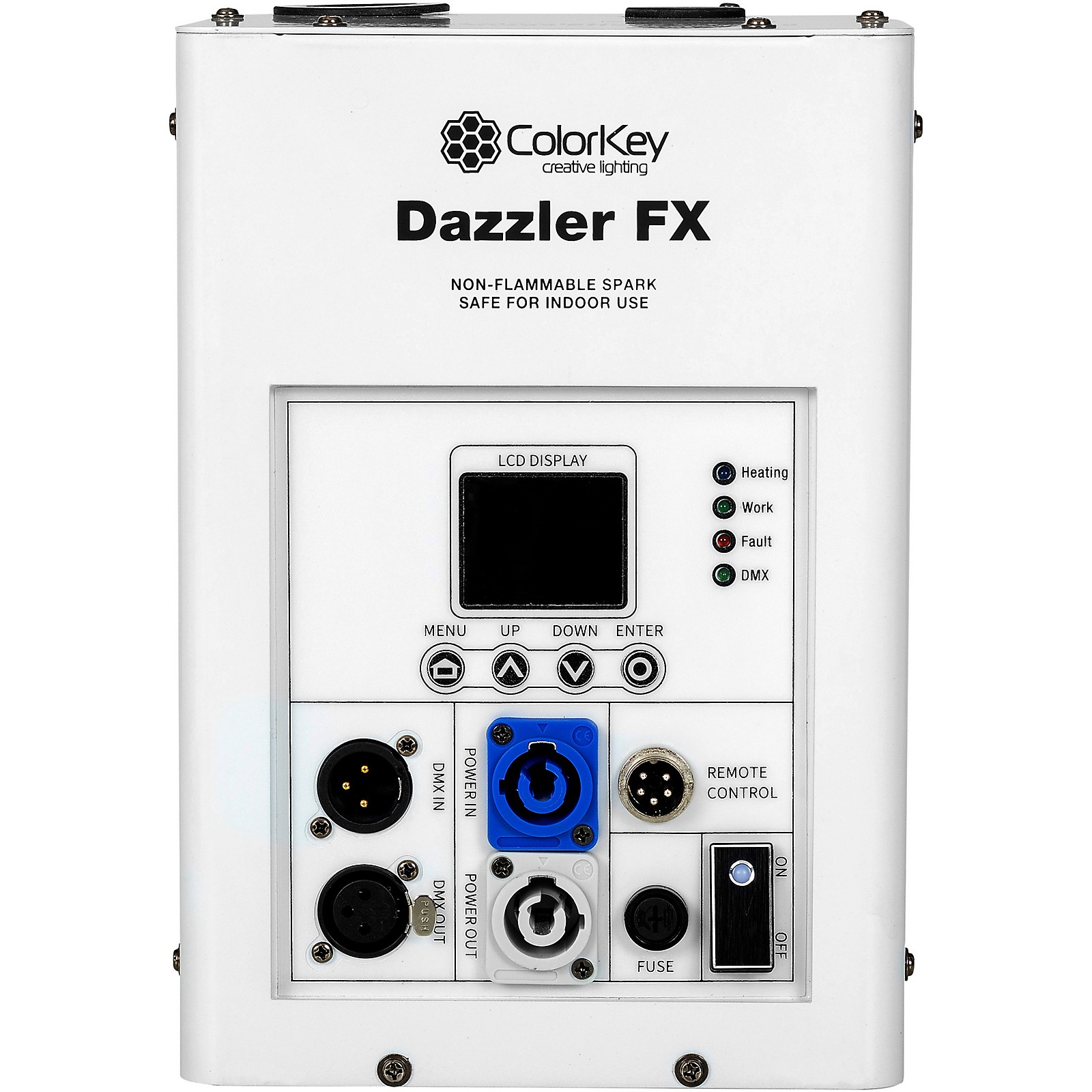 ColorKey Dazzler FX Cold Spark Machine White | Guitar Center