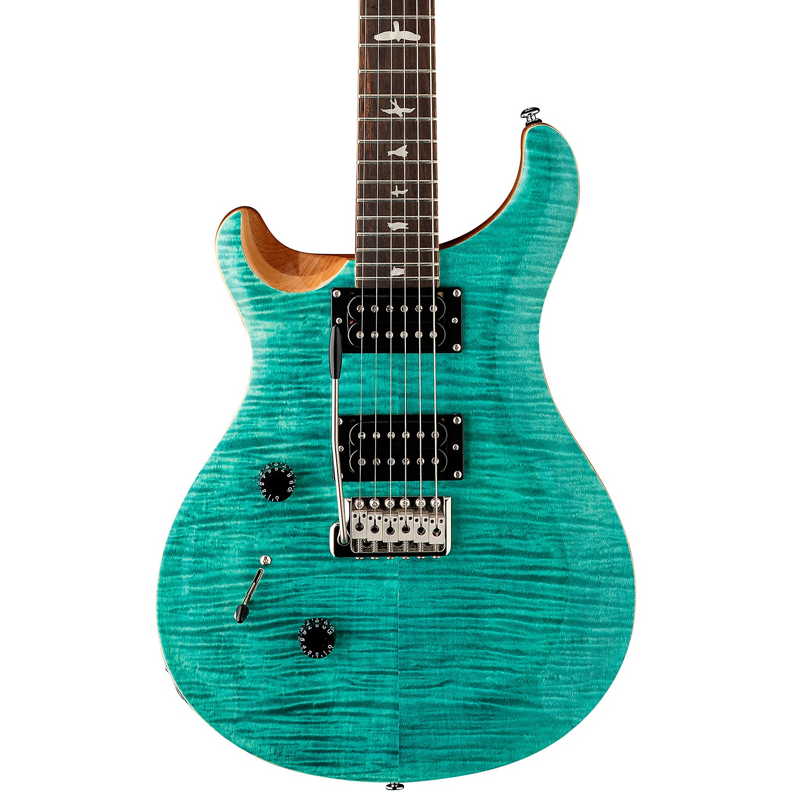 PRS SE Custom 24 Left-Handed Electric Guitar Turquoise | Guitar Center