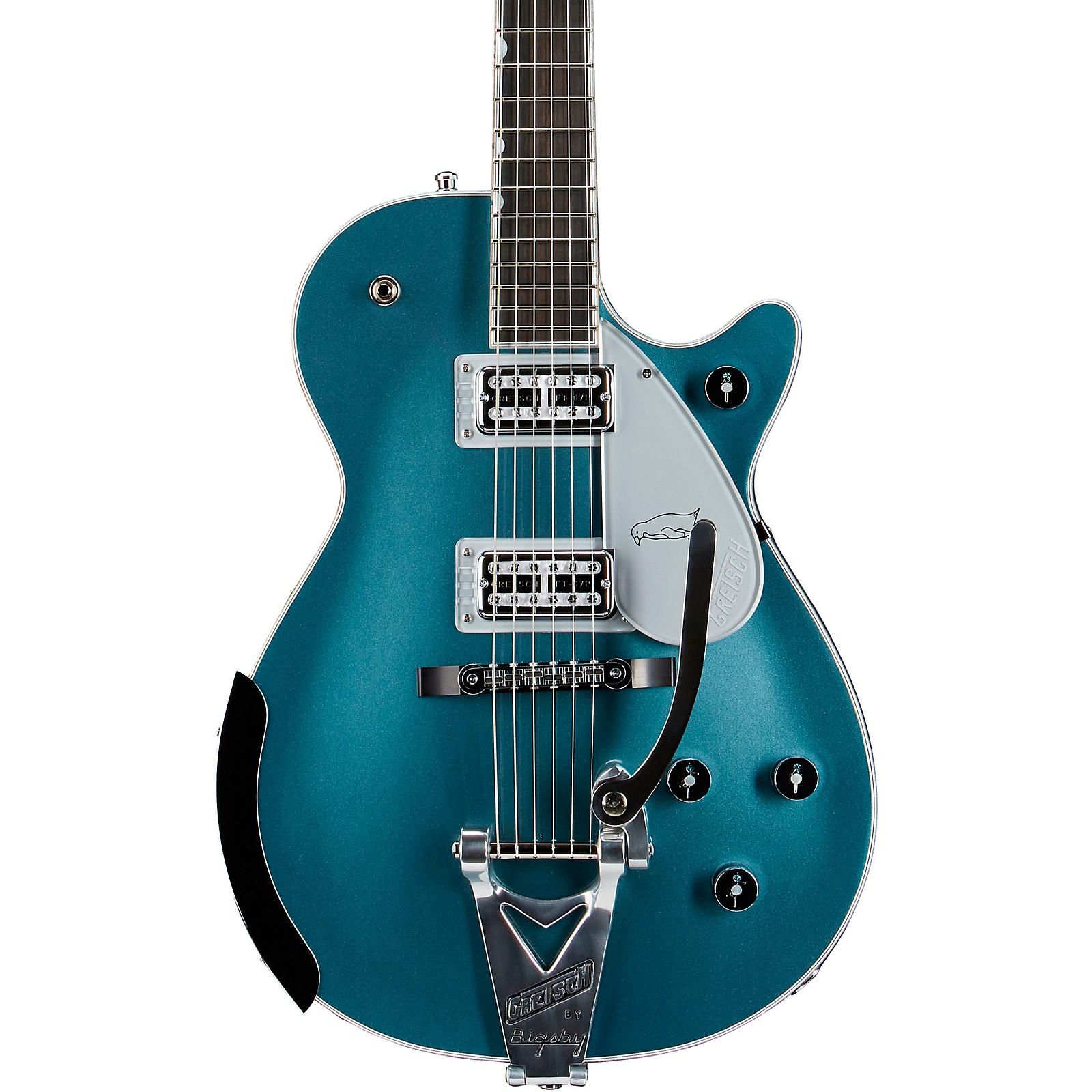 Platinum Gretsch Guitars Two-Tone Stone Platinum/Pure Platinum | Guitar ...