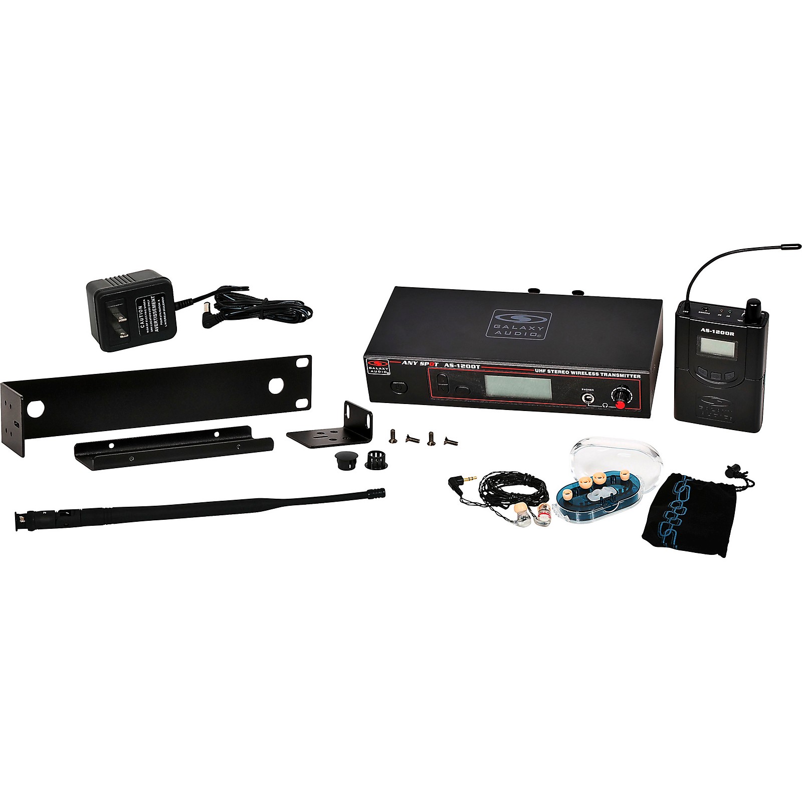 Galaxy Audio 1200 SERIES Wireless Personal Monitor With EB6 Ear Buds ...