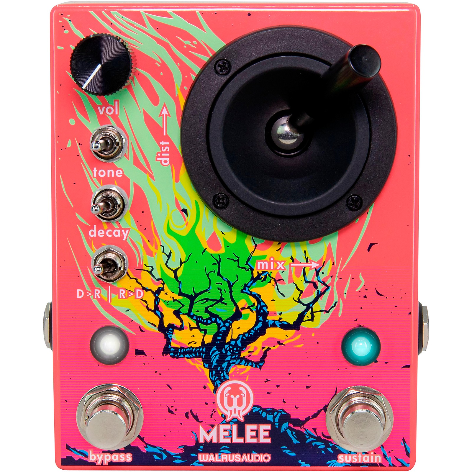 Walrus Audio Melee: Wall of Noise Reverb and Distortion Effects Pedal ...