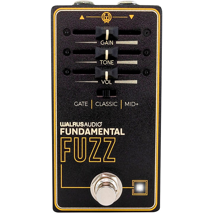 Walrus Audio Fundamental Series Fuzz Effects Pedal Black | Guitar Center